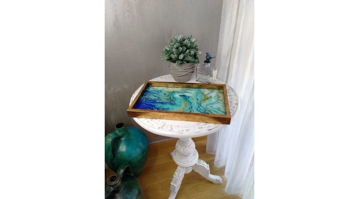 ARTE CASERO CAM BASKI MARBLE TEPSİ 22X37CM FİYATI - Vivense