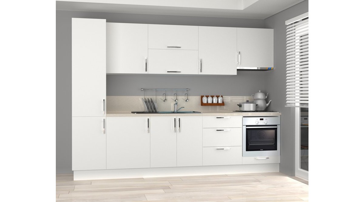 HAZIR MUTFAK DOLABI 300 CM İNZA FİYATI - Vivense