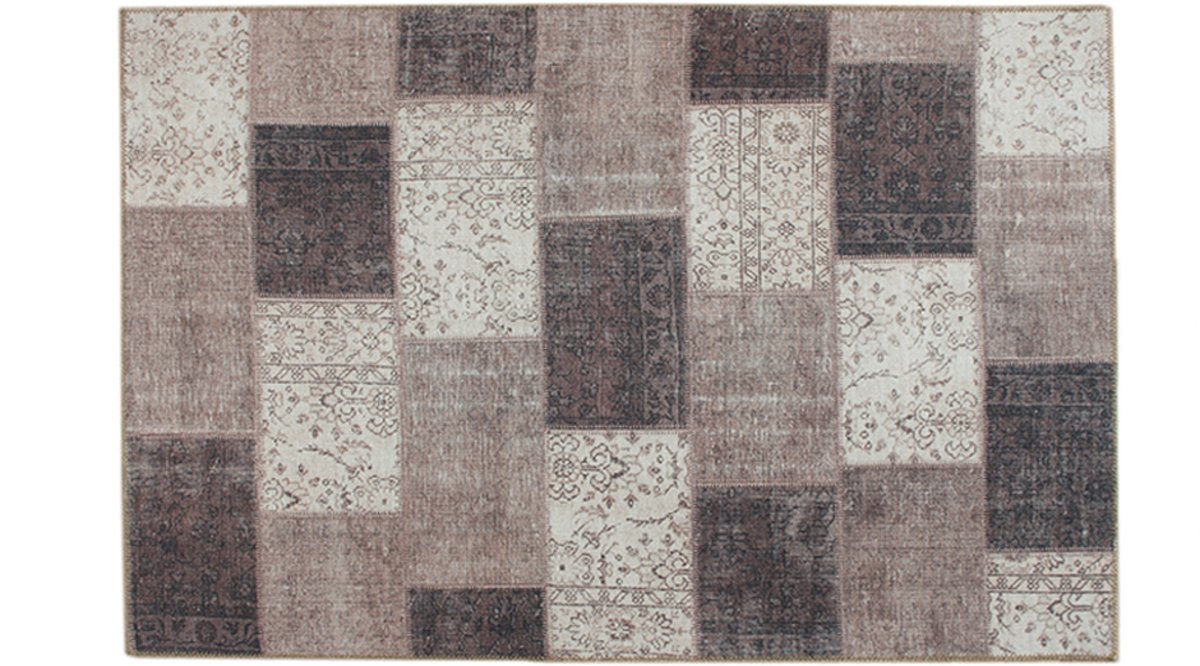 PATCHWORK HALI BROWN 75 X 150 FİYATI - Vivense