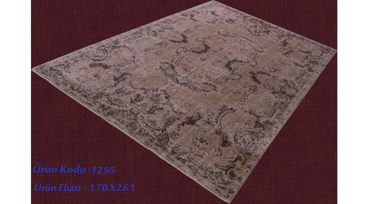 SEMPATİ 1295 EL DOKUMA ISPARTA HALISI