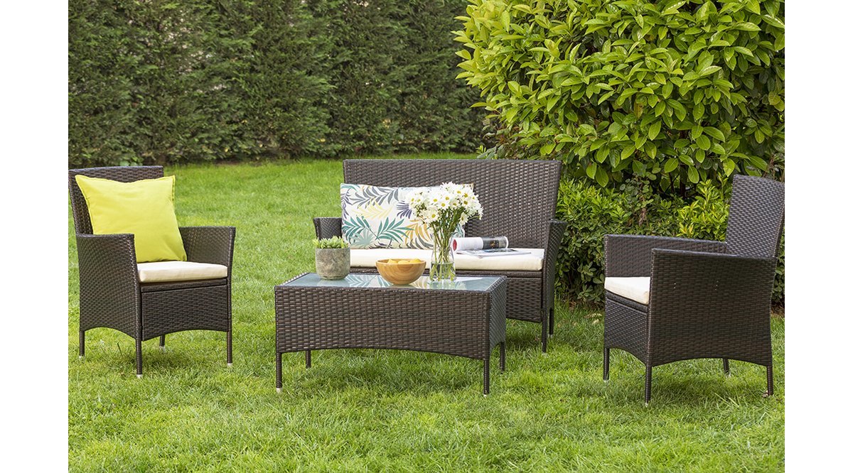 MANİLA RATTAN OTURMA GRUBU KAHVE FİYATI - Vivense