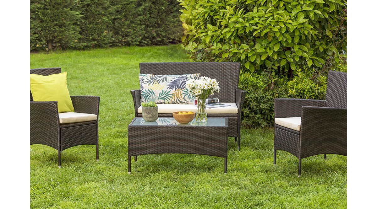 MANİLA RATTAN OTURMA GRUBU KAHVE FİYATI - Vivense