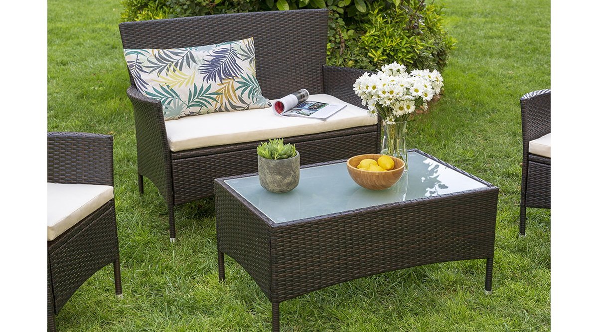 MANİLA RATTAN OTURMA GRUBU KAHVE FİYATI - Vivense