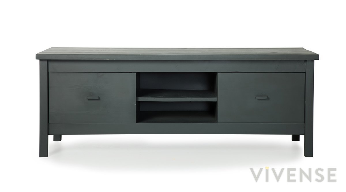 VİTO TV SEHPASI ANTRASİT 140 CM FİYATI - Vivense