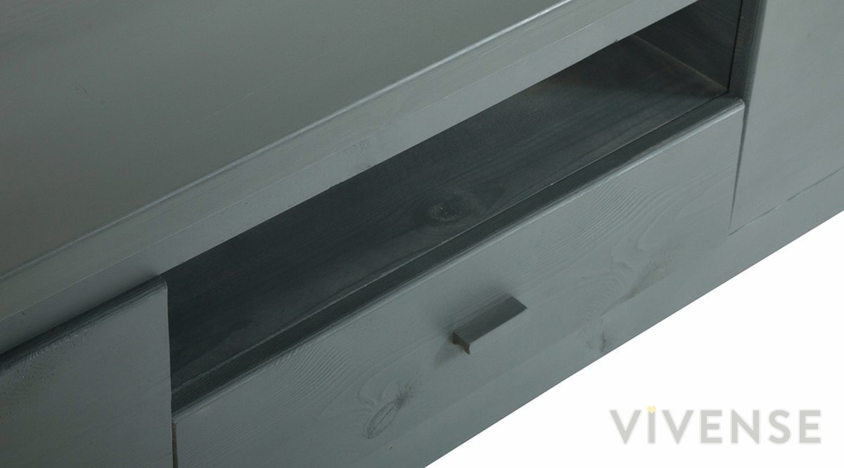 VİTO TV SEHPASI ANTRASİT 180 CM FİYATI - Vivense