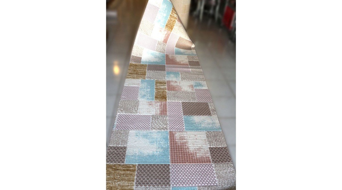 MERİNOS HALI KESME YOLLUK GONCA 14459 EN 100 CM 100X50
