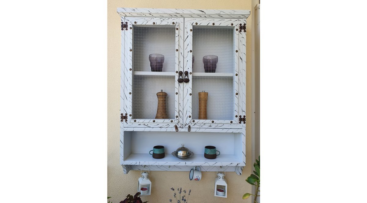 TEL KAPAKLI TEREK RAFLI DOLAP FİYATI - Vivense