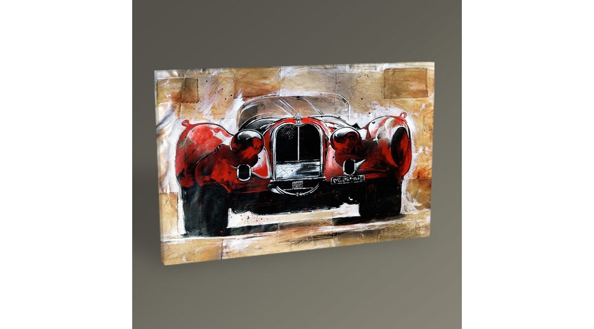RED CAR TABLO 30X20 FİYATI - Vivense