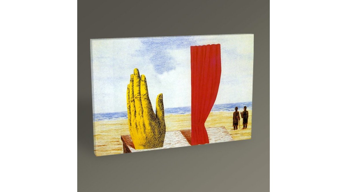 RENE MAGRİTTE COLLAGE 30X20 FİYATI - Vivense