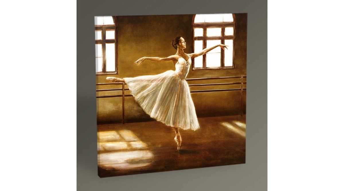 BALLET DANCER TABLO 30X30 FİYATI - Vivense