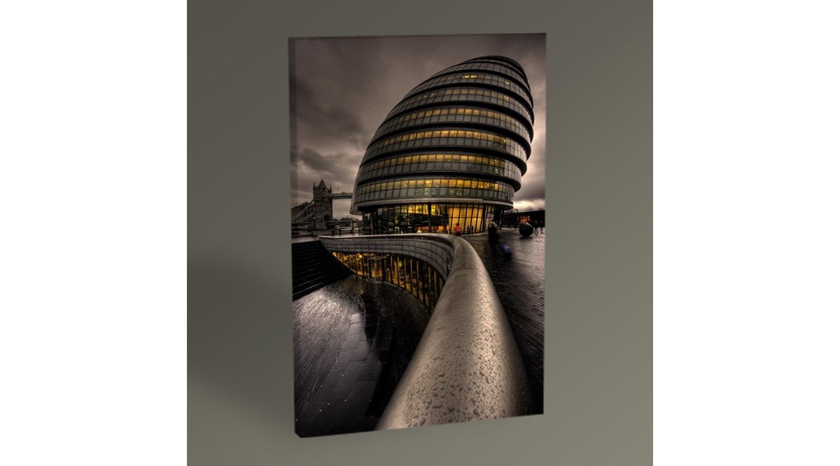 LONDON EGG BUİLDİNG TABLO 30X20 FİYATI - Vivense