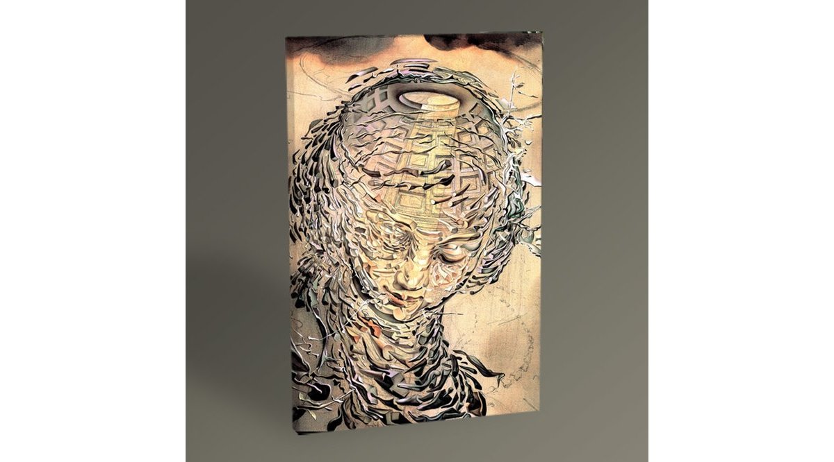 SALVADOR DALİ RAPHAELESQUE HEAD TABLO 30X20 FİYATI - Vivense