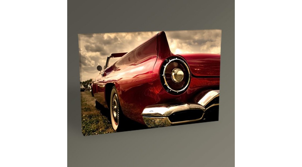 OLD-FASHİONED CARS TABLO 30X20 FİYATI - Vivense