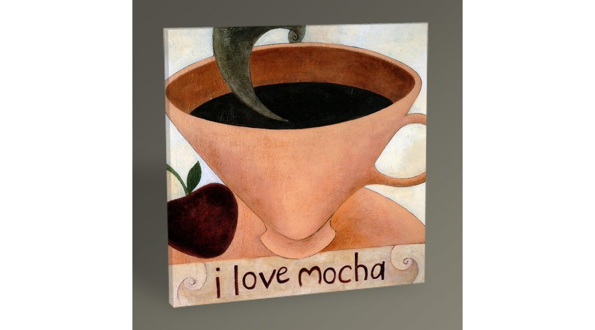 I LOVE MOCHA TABLO 30X30 FİYATI - Vivense